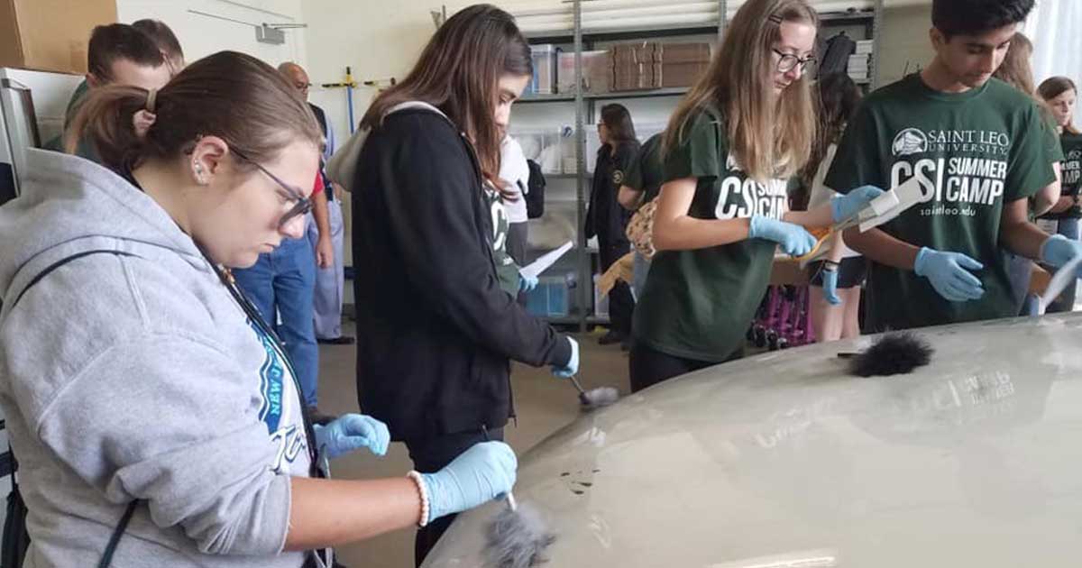 CSI Camp Gives Students Front Seat to Criminal Justice Careers | Saint ...