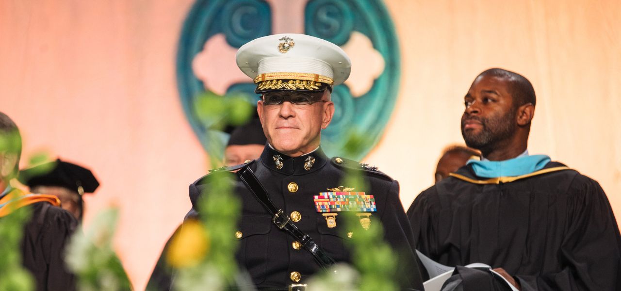A Father’s Love Brings Maj. Gen. James Hartsell to Saint Leo University ...